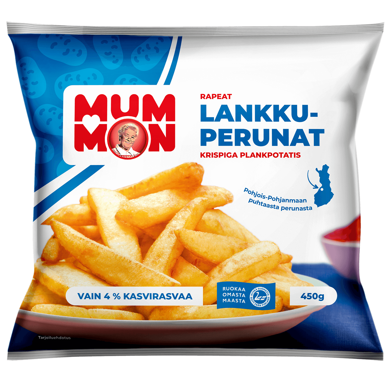 Mummon crispy plank potatoes 450 g - Mummon potatoes