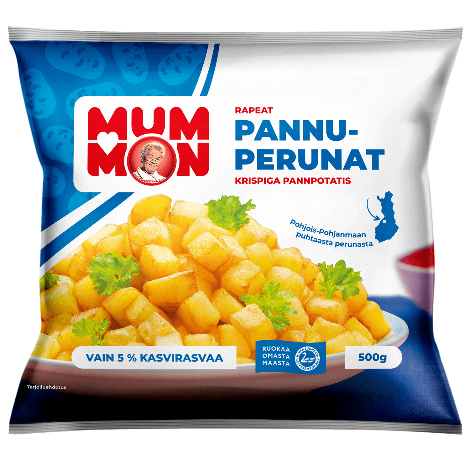 Mummon rapeat Pannuperunat 500 g - Mummon